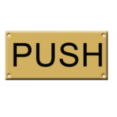 Push And Pull Signs | Signs | Ironmongery Experts